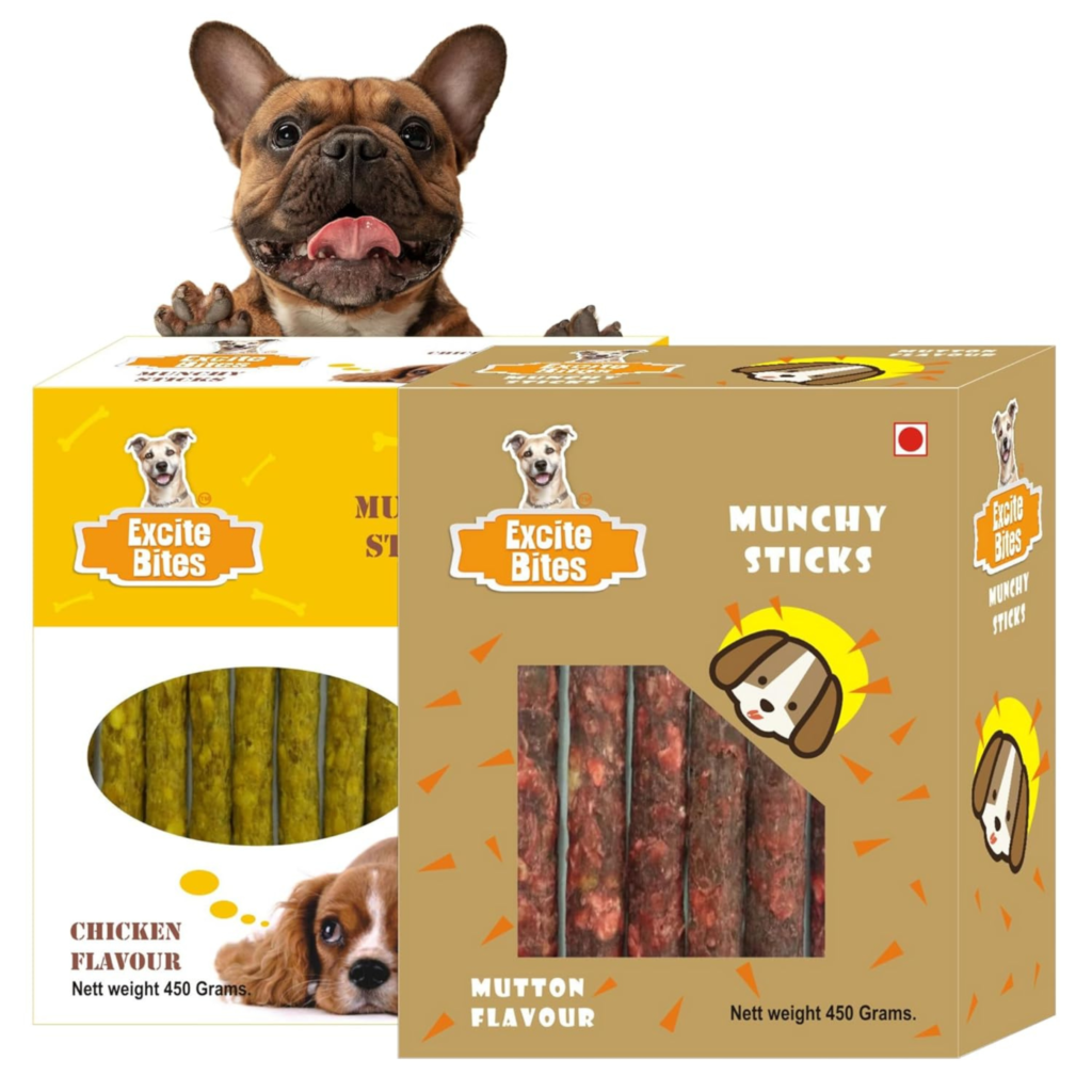 Chicken & Mutton Munchie Sticks Combo Pack | Tasty Dog Treats